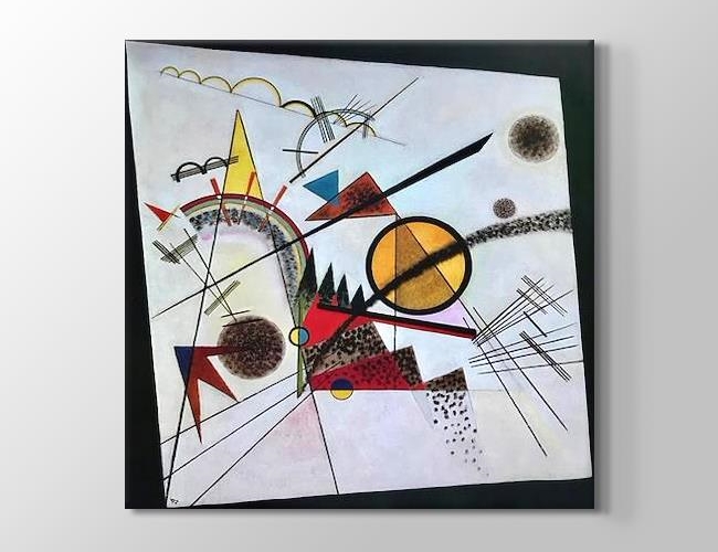 In the Black Square-Kanvas Tablosu - Tablohane