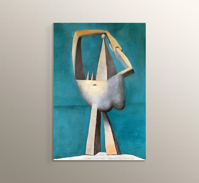 Nude Standing By The Sea Mdf Tablosu Tablohane